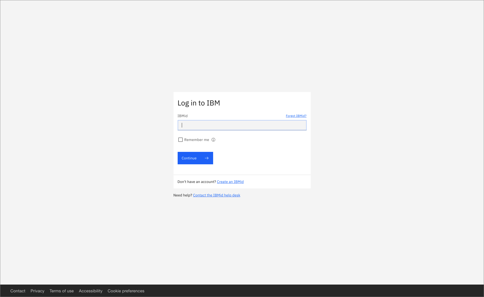 How to register for an IBM ID – TradeLens